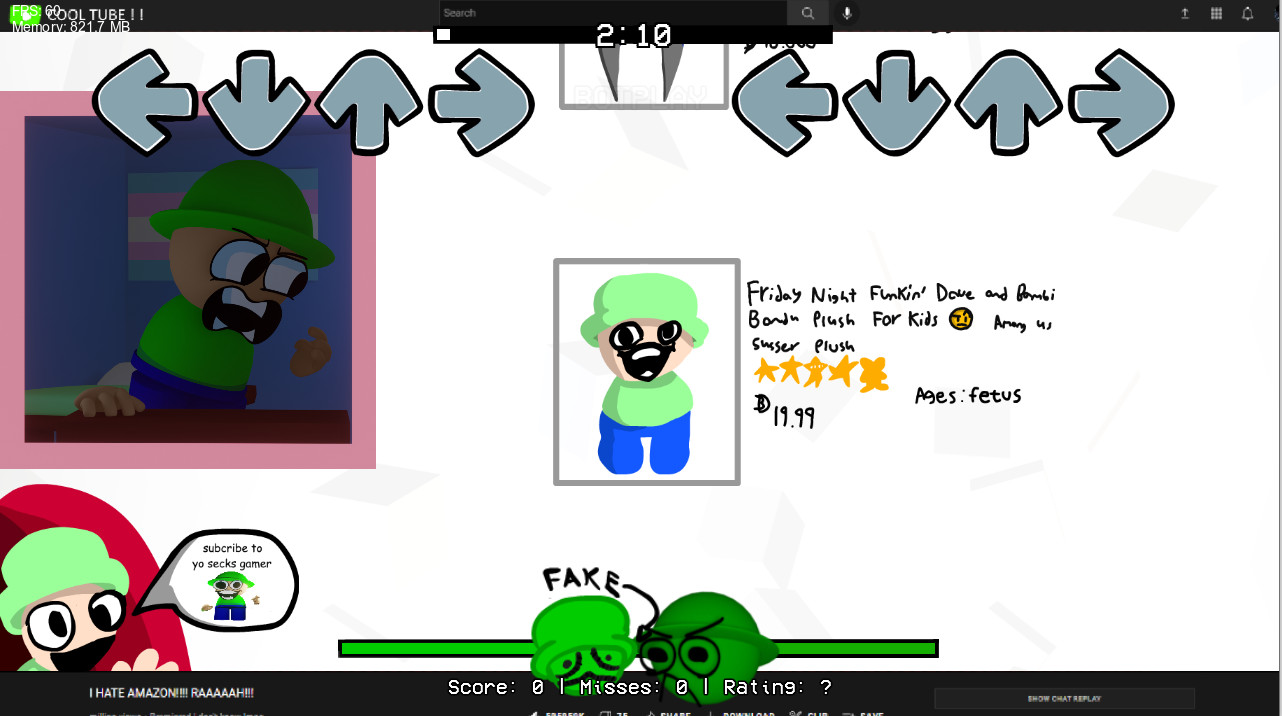 READY PISSED [BANDU FAN SONG] Mod for Friday Night Funkin' | FNF Mods