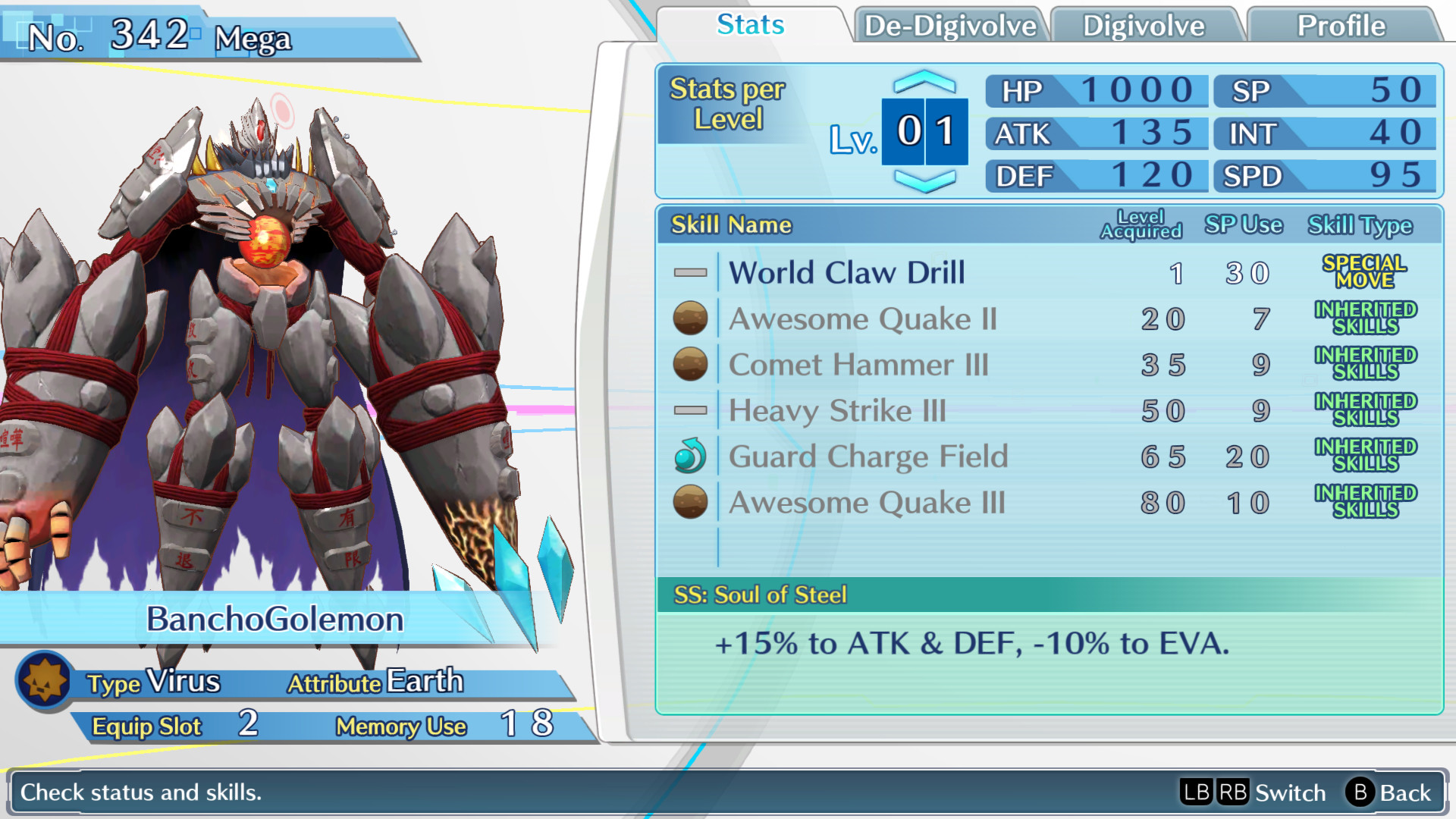 BanchoGolemon Mod for Digimon Story Cyber Sleuth: Complete Edition ...