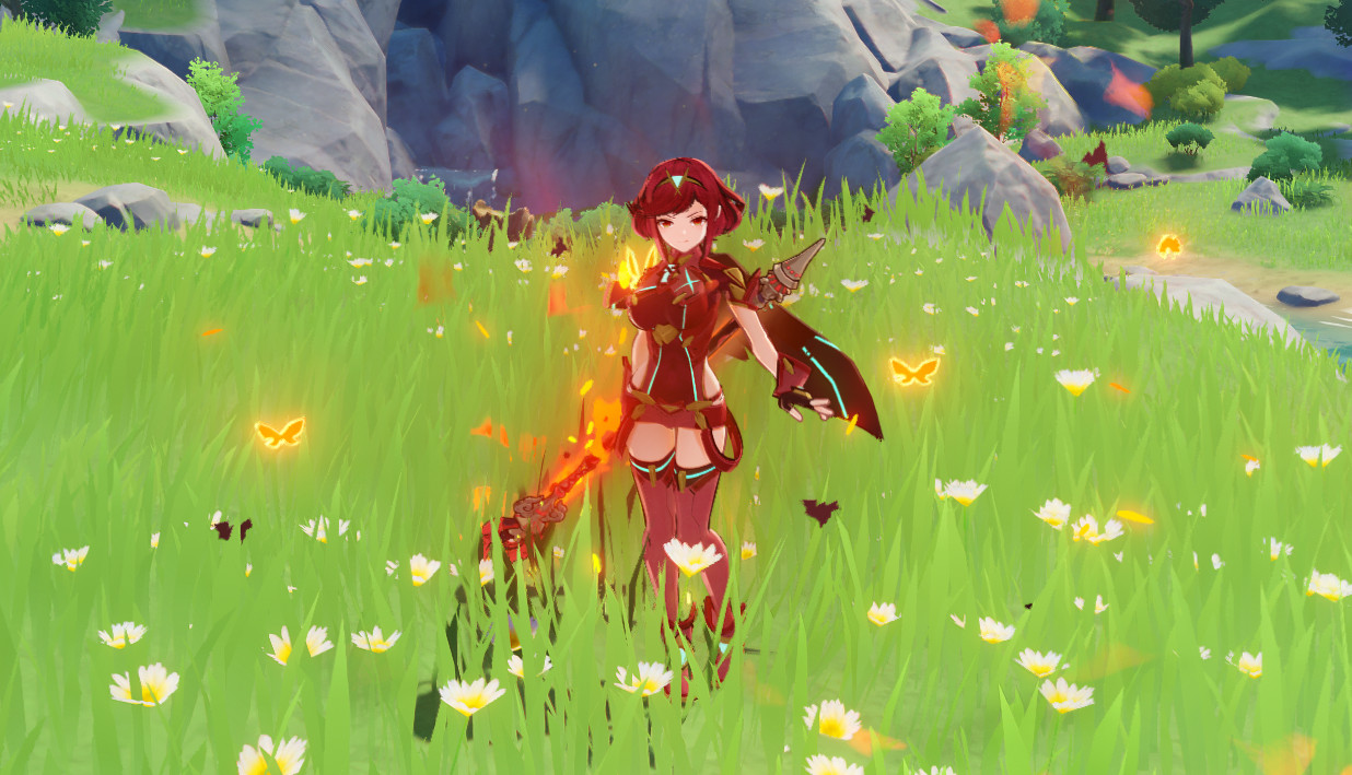 Pyra Hu Tao Mod for Genshin Impact | GI Mods