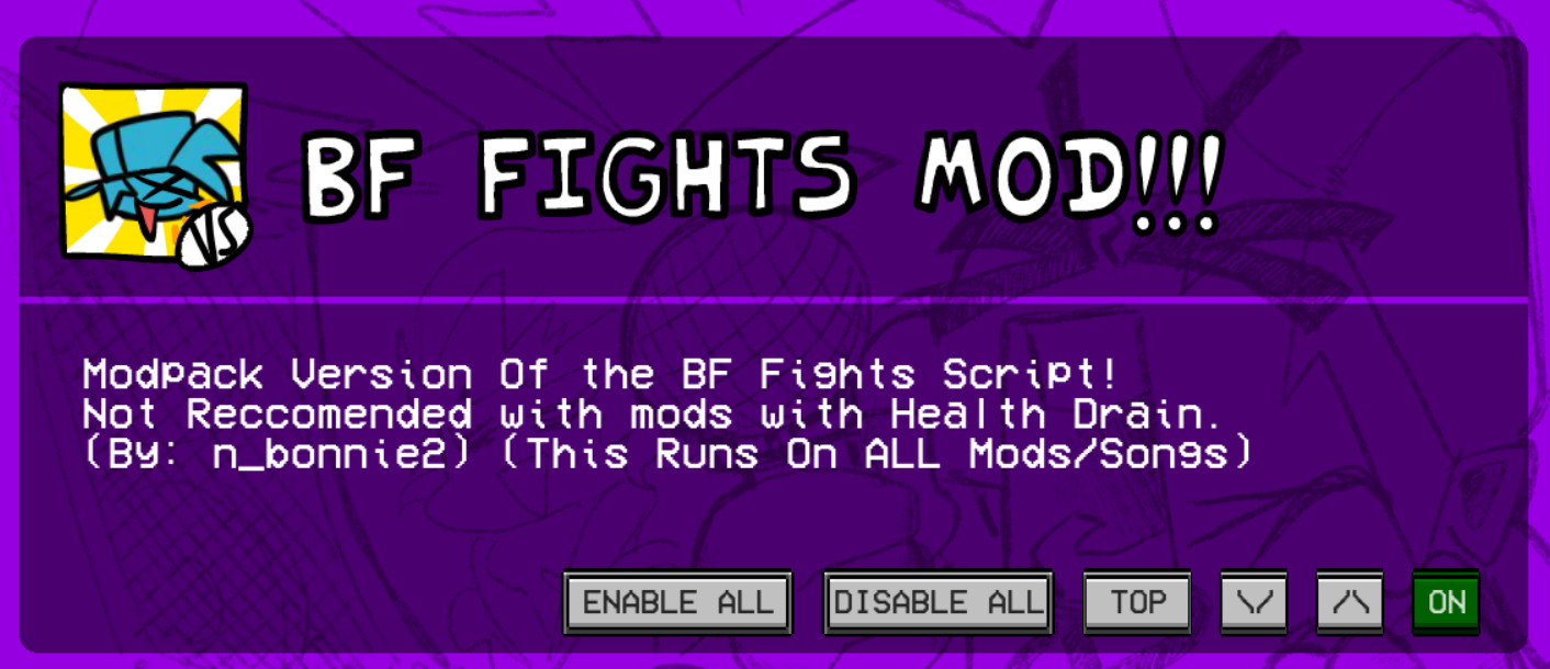 The Boyfriend Fights Mod [Psych Engine] Mod for Friday Night Funkin ...