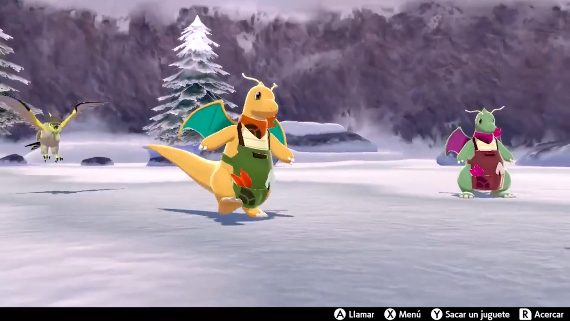 Dragonite Gardening Style from Pokémon Unite Mod for Pokemon Sword ...