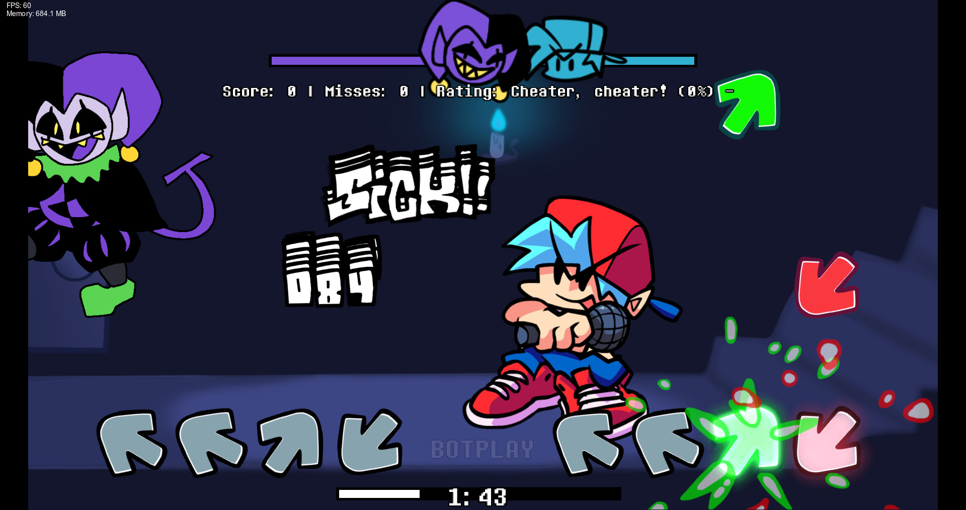 RAGDOLL CHAOS but it's a BF instead [Friday Night Funkin'] [Mods]