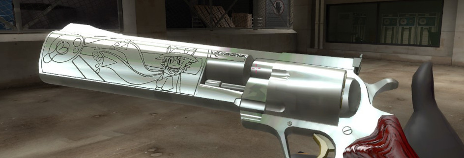 OneShot Niko Engraved Ambassador Mod for Team Fortress 2 | TF2 Mods