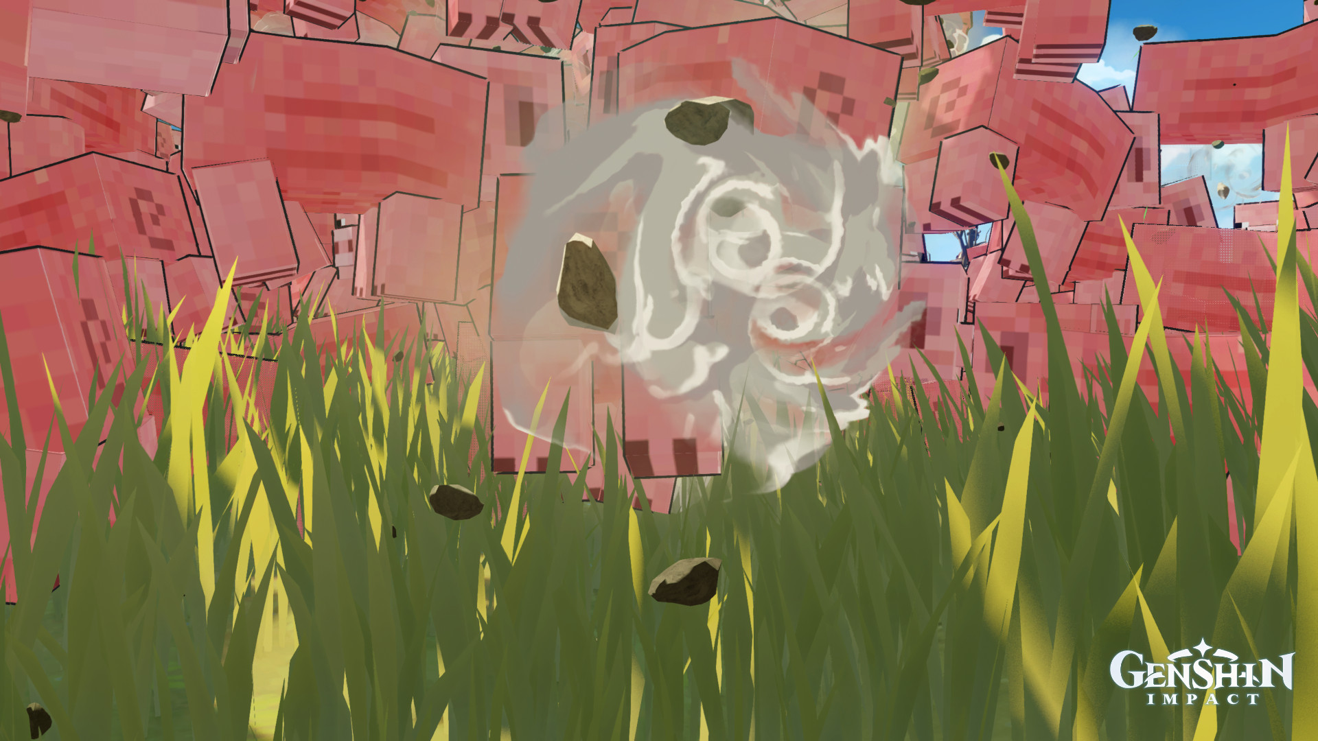 Minecraft Pig Mod for Genshin Impact | GI Mods