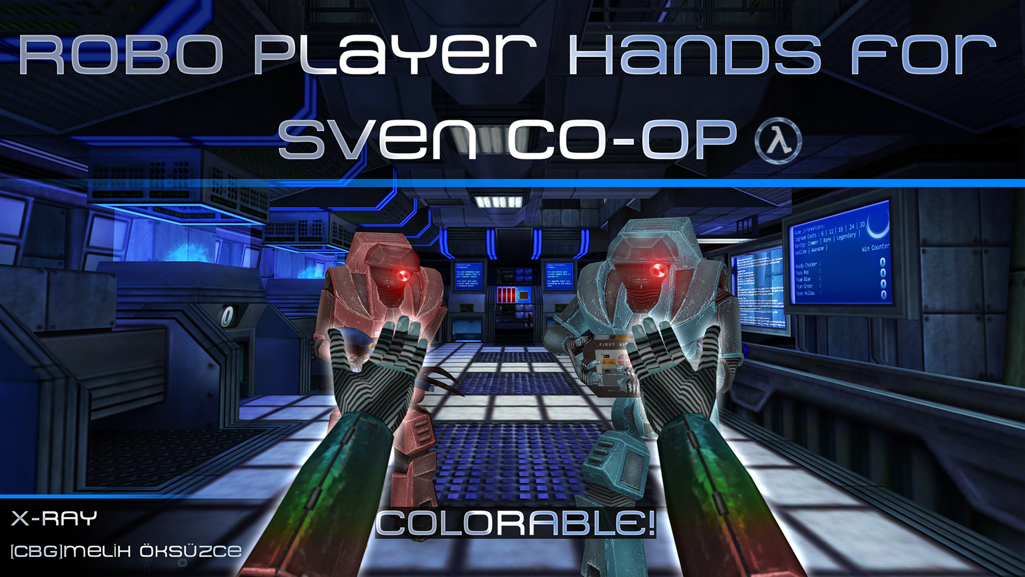 Robo Player Hands For Sven Co-op Mod for Sven Co-op | SC Mods