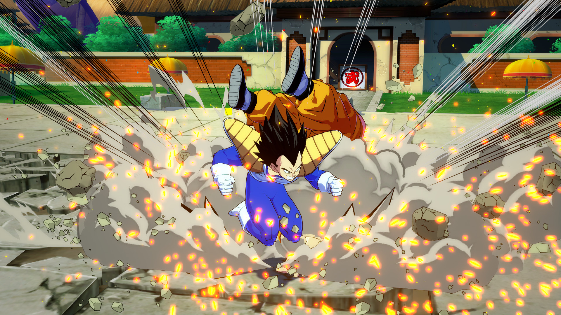 Base Vegeta without pads and tail Mod for Dragon Ball FighterZ | DB:FZ Mods