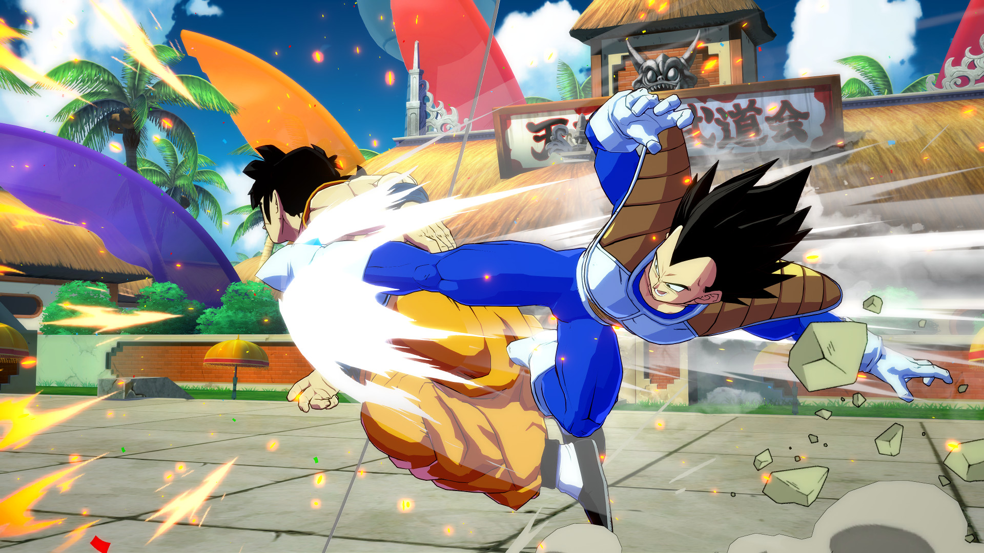 Base Vegeta without pads and tail Mod for Dragon Ball FighterZ | DB:FZ Mods