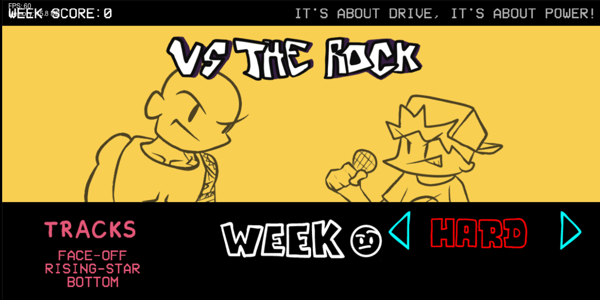 FRIDAY NIGHT FUNKIN VS THE ROCK!! Mod for Friday Night Funkin' | FNF Mods