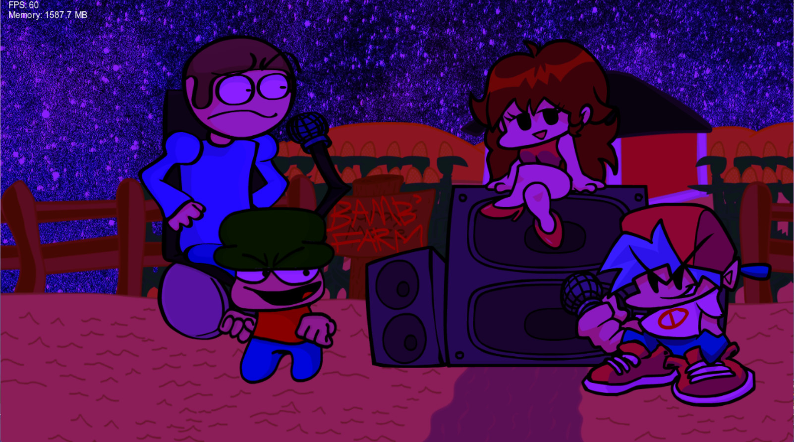 Splitathon in OS Engine Mod for Friday Night Funkin' | FNF Mods