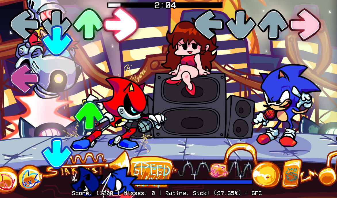 Speedway Rechart! Mod for Friday Night Funkin' | FNF Mods