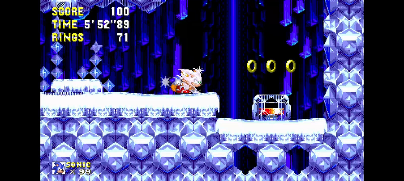Extra Super Sonic Crounch Frame Mod for Sonic 3 A.I.R. | S3AIR Mods