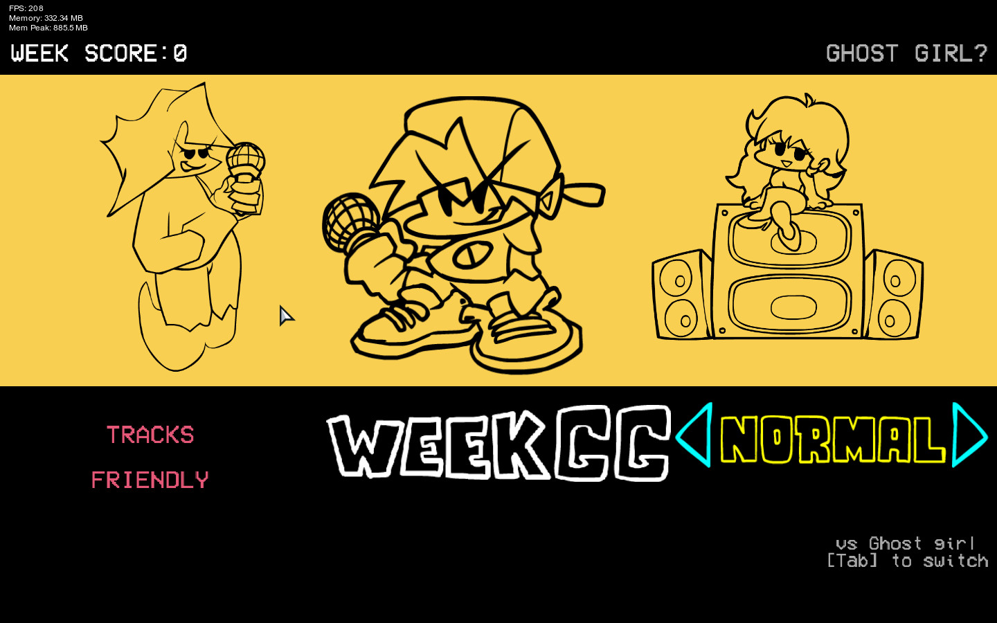 vs Ghost Girl Mod for Friday Night Funkin' | FNF Mods