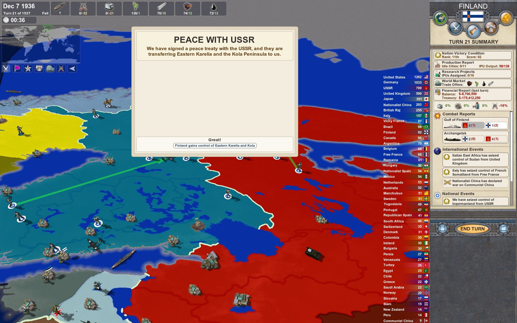 Darkest Hour:MH1 Improved [Making History: The Calm & The Storm] [Mods]