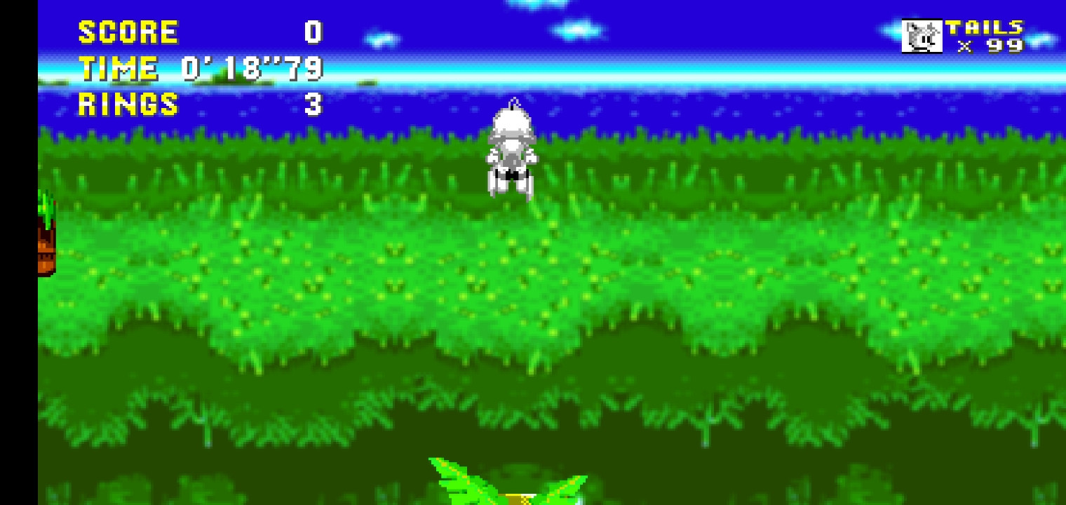 Tails after he dies in S2 GG bad ending [Sonic 3 A.I.R.] [Mods]