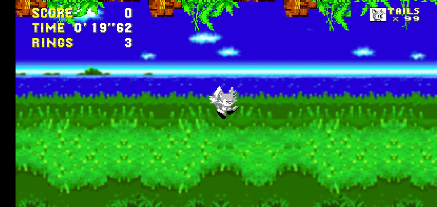 Tails after he dies in S2 GG bad ending [Sonic 3 A.I.R.] [Mods]