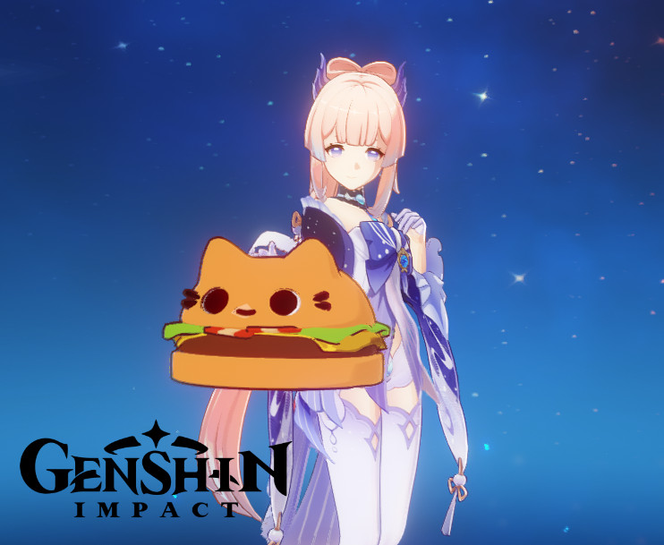 Neko Burger Mod for Genshin Impact | GI Mods