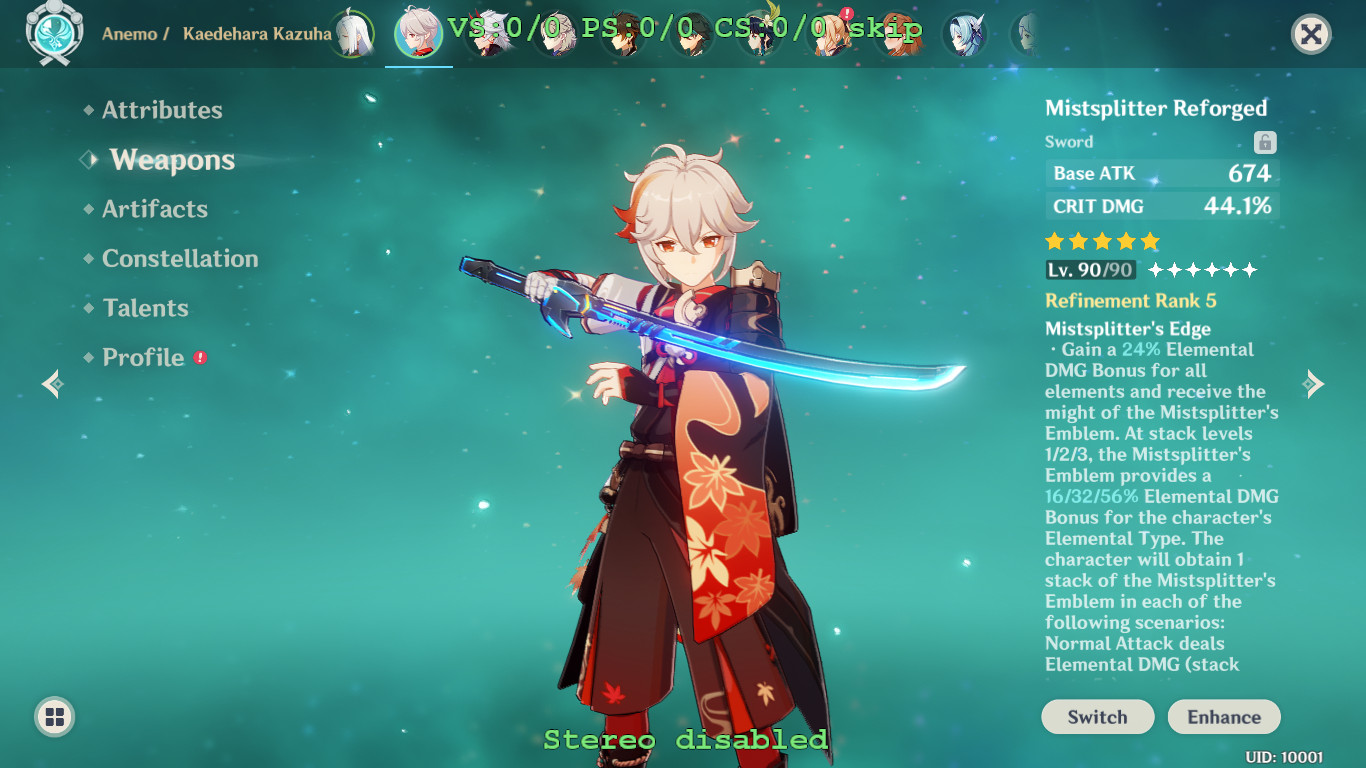 Mistsplitter Reforged