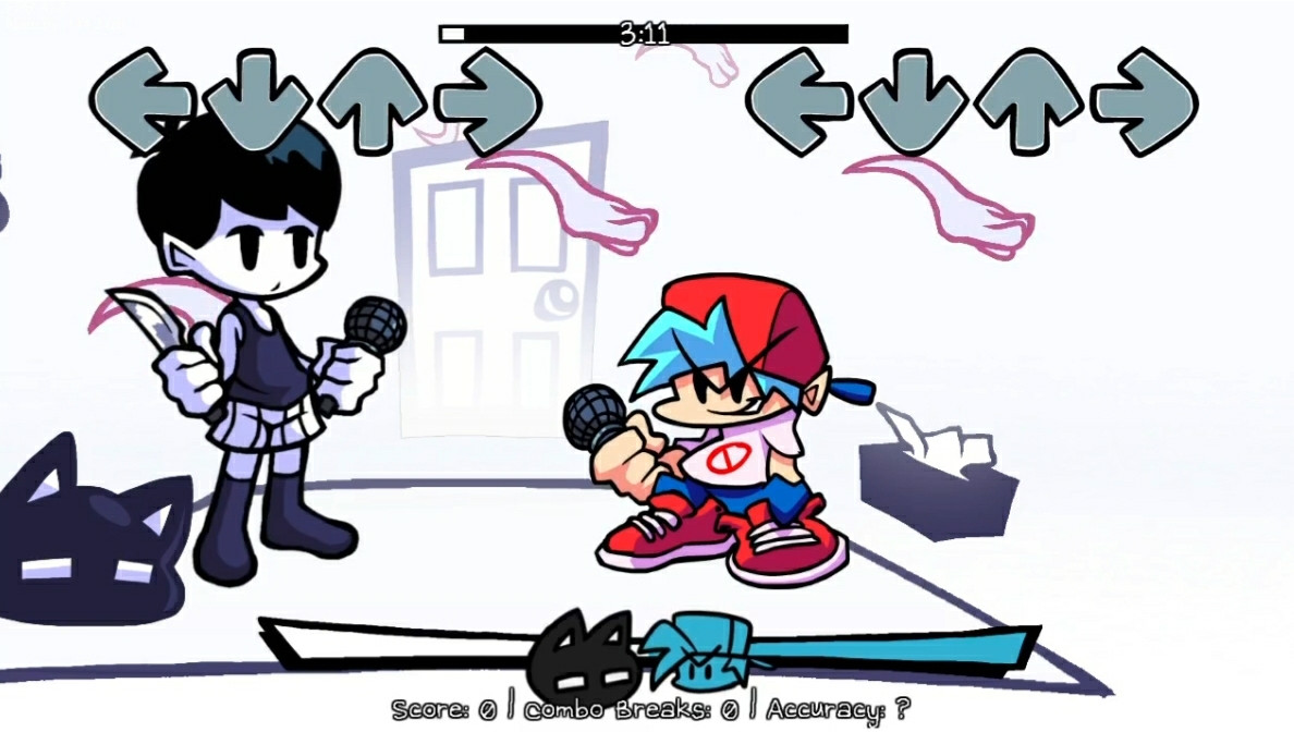 Friday Night Funkin': Funk Space (Omori Week) Mod for Friday Night Funkin' | FNF Mods