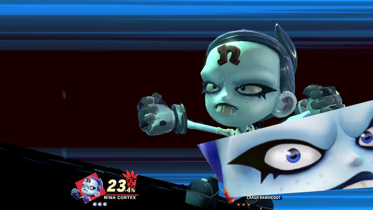 Nina Cortex + Uka Uka + TNT Crate Mod for Super Smash Bros. Ultimate ...