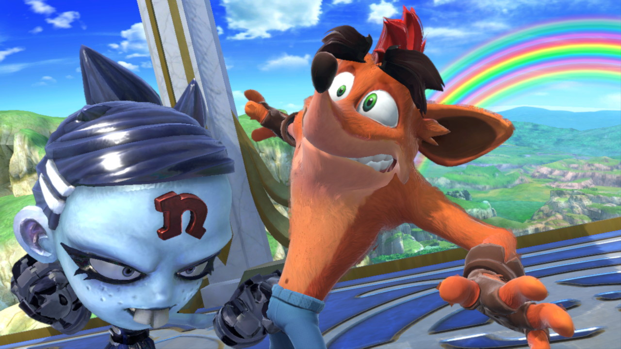 Nina Cortex + Uka Uka + TNT Crate Mod for Super Smash Bros. Ultimate ...