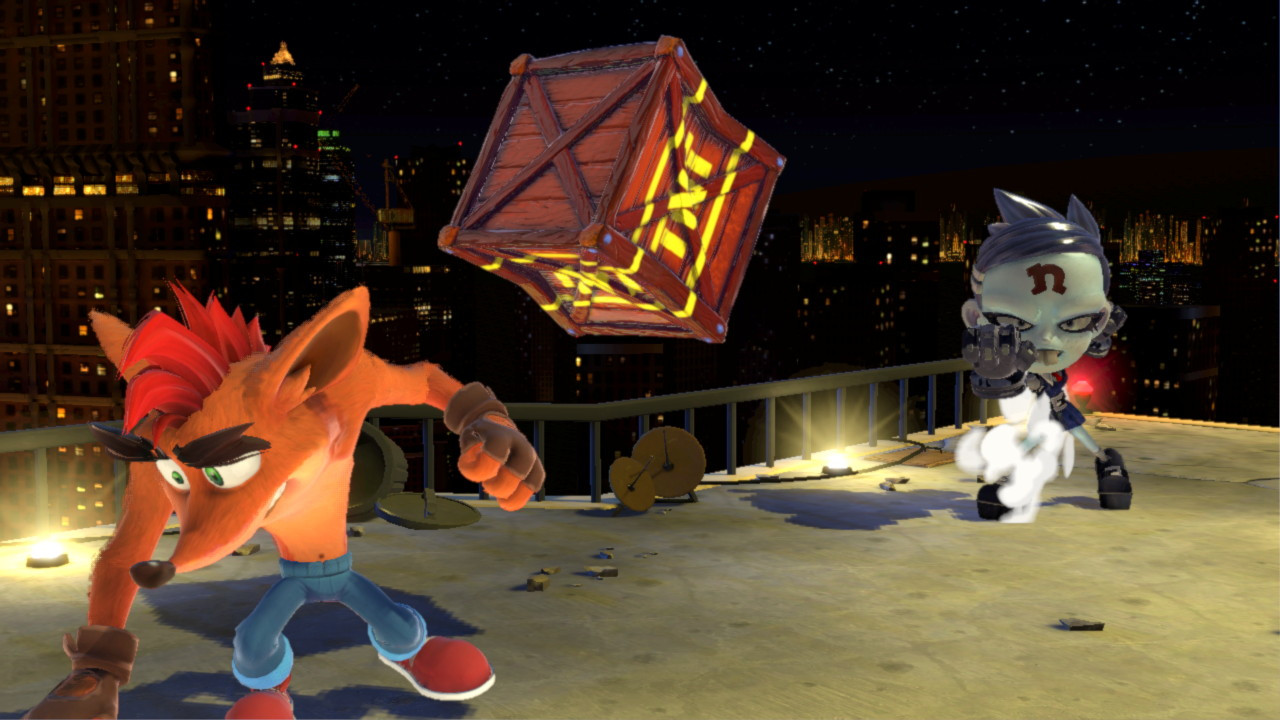 Nina Cortex + Uka Uka + TNT Crate Mod for Super Smash Bros. Ultimate ...