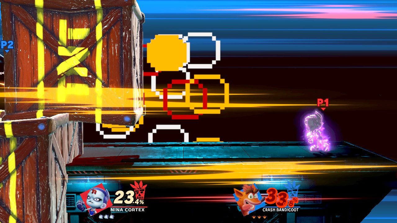 Nina Cortex + Uka Uka + TNT Crate Mod for Super Smash Bros. Ultimate ...