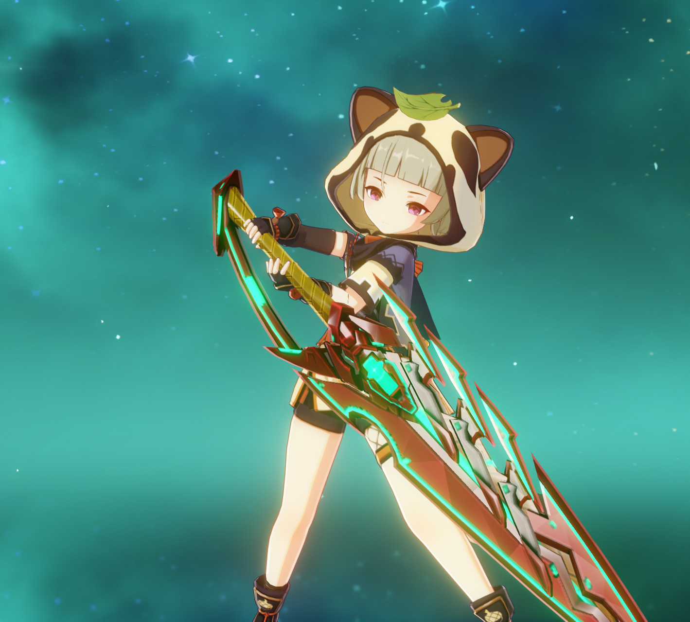 XC2 Pyra's Sword over Wolf's Gravestone Mod for Genshin Impact | GI Mods