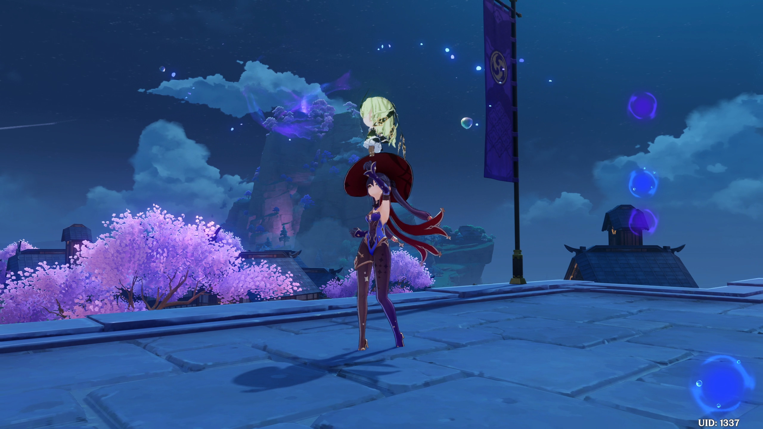 Mobius Chibi over Kagura's Verity Mod for Genshin Impact | GI Mods