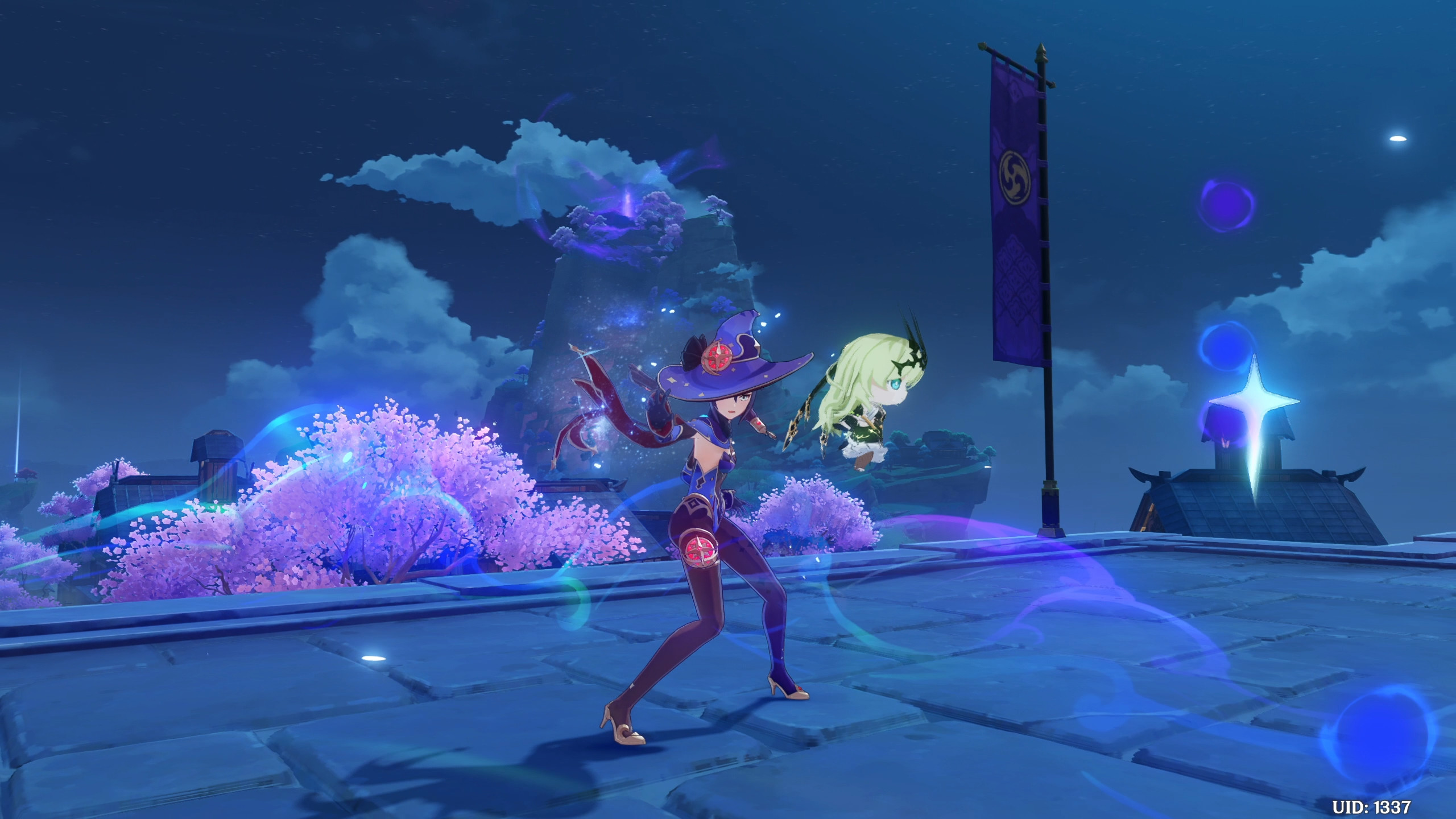 Mobius Chibi over Kagura's Verity Mod for Genshin Impact | GI Mods