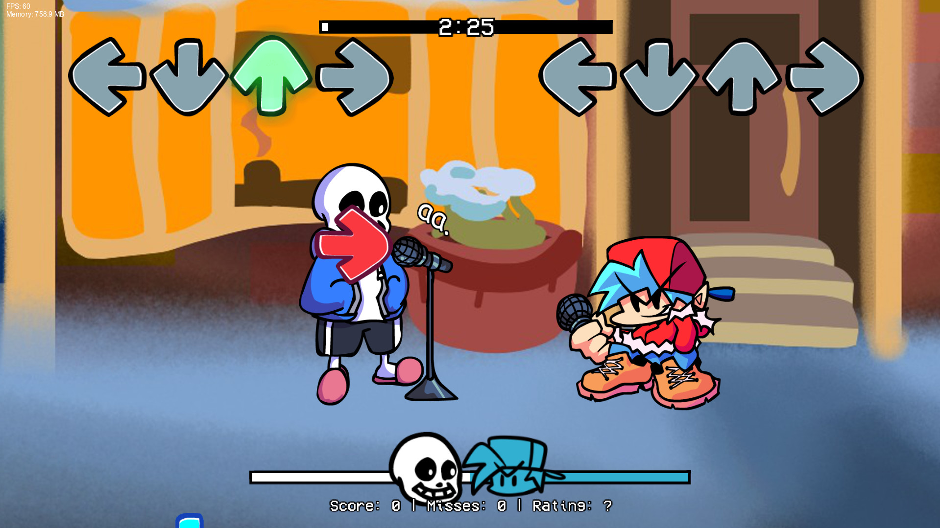 bonehead. (vs sans.) Mod for Friday Night Funkin' | FNF Mods