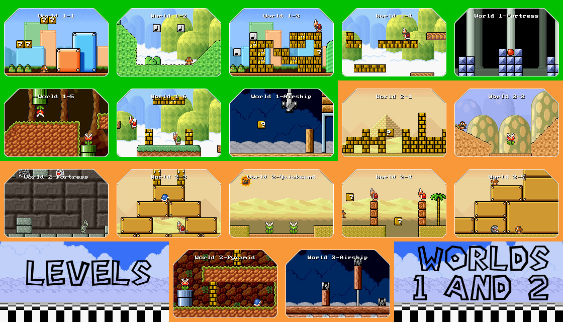 SMB3 Levels and Skins (1.9.3) Mod for Boll Deluxe | BDX Mods