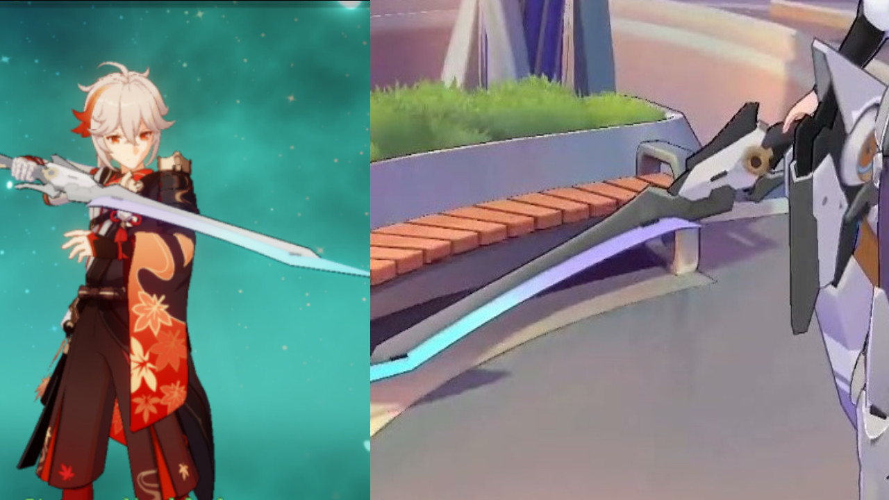 Fanny Aspirants from MLBB's sword over Jade Cutter Mod for Genshin ...