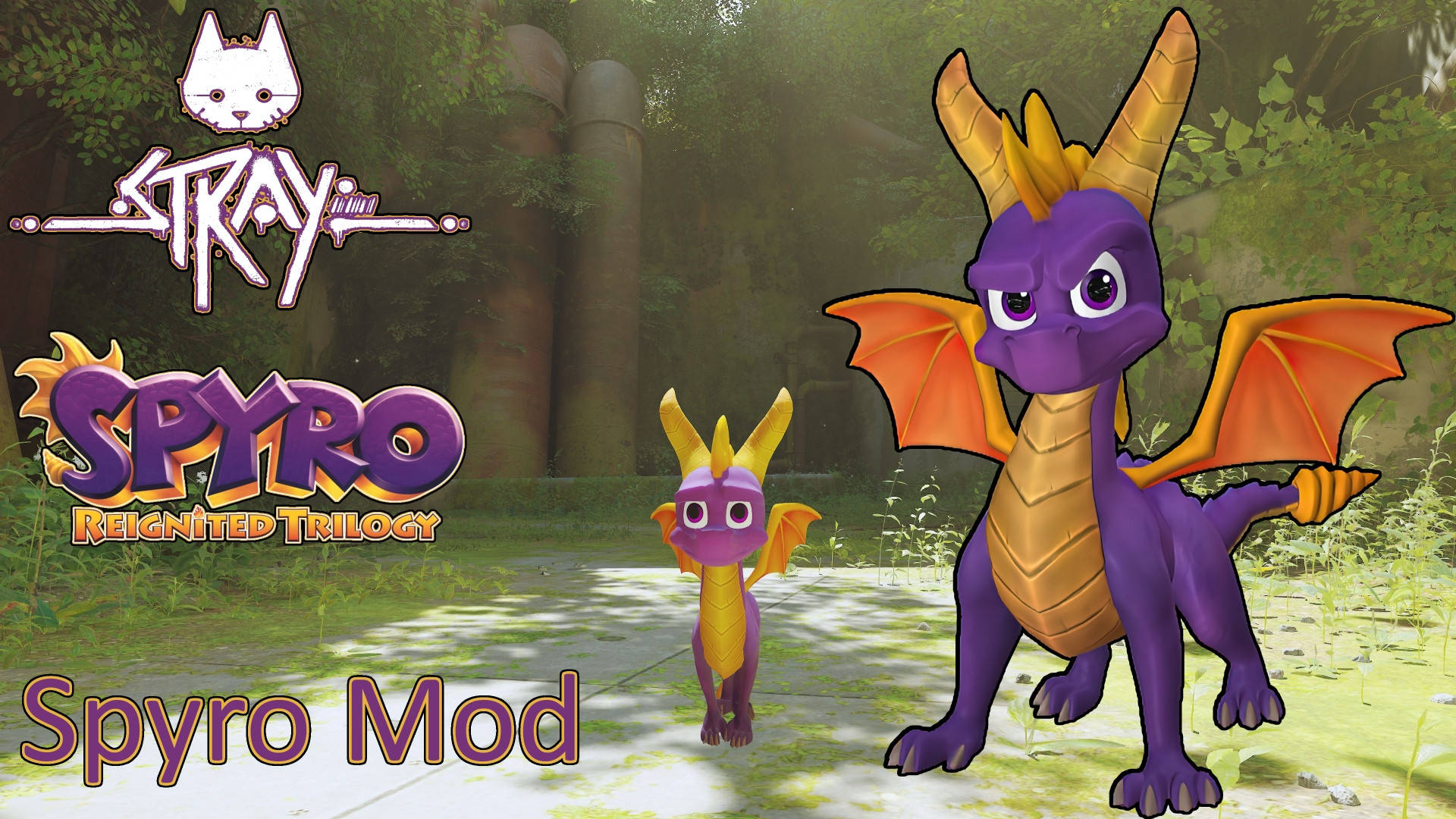 Stray Spyro Mod Mod for Stray | Stray Mods