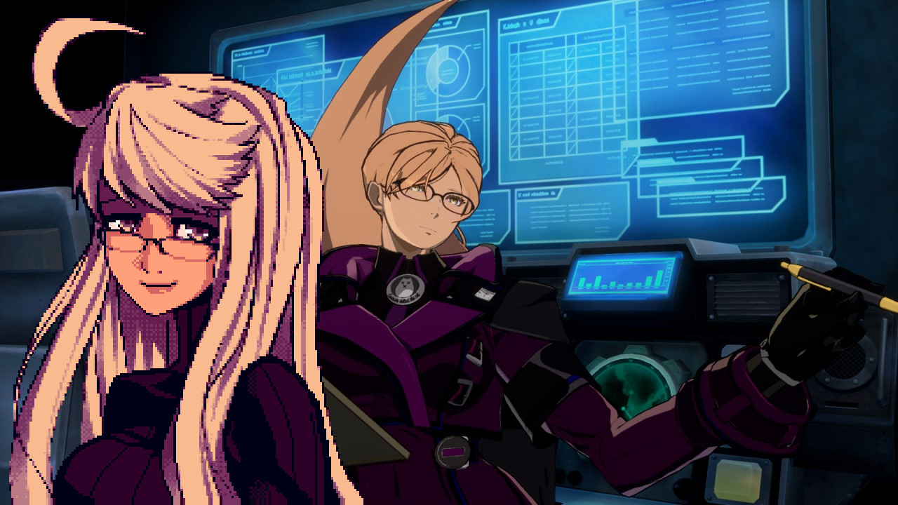 Millia as Alma Armas from Va-11 Hall-A(Color 1-11) Mod for GUILTY GEAR ...