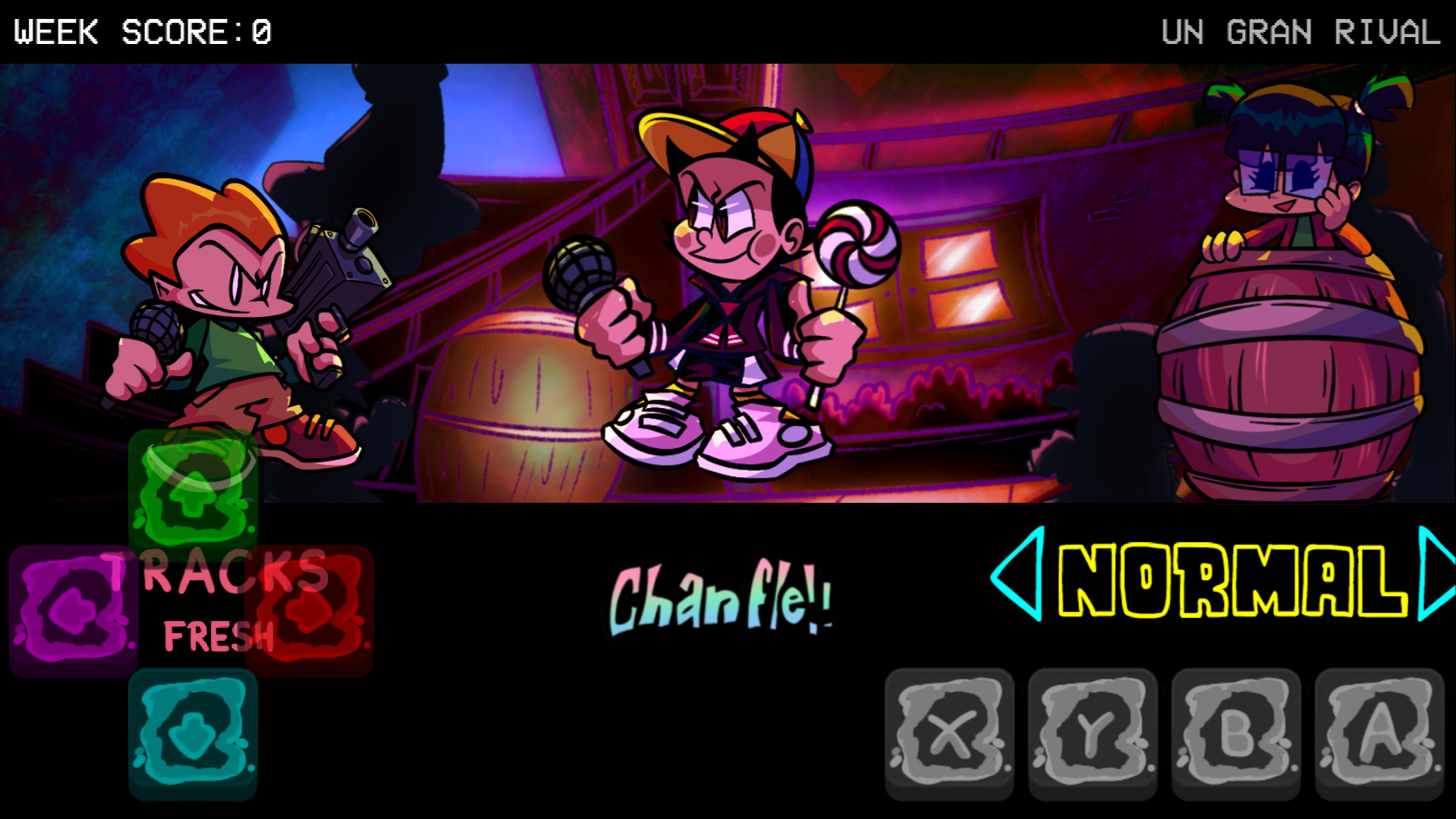 Quico vs pico physic engine Mod for Friday Night Funkin' | FNF Mods