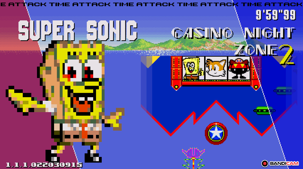 SpongeBob The Sponge 2 Absolute [Sonic The Hedgehog 2 Absolute] [Mods]