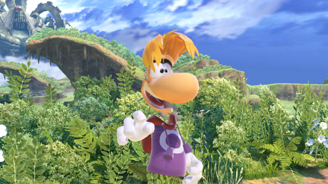 Rayman (WiiU Trophy) Mod for Super Smash Bros. Ultimate | SSBU Mods
