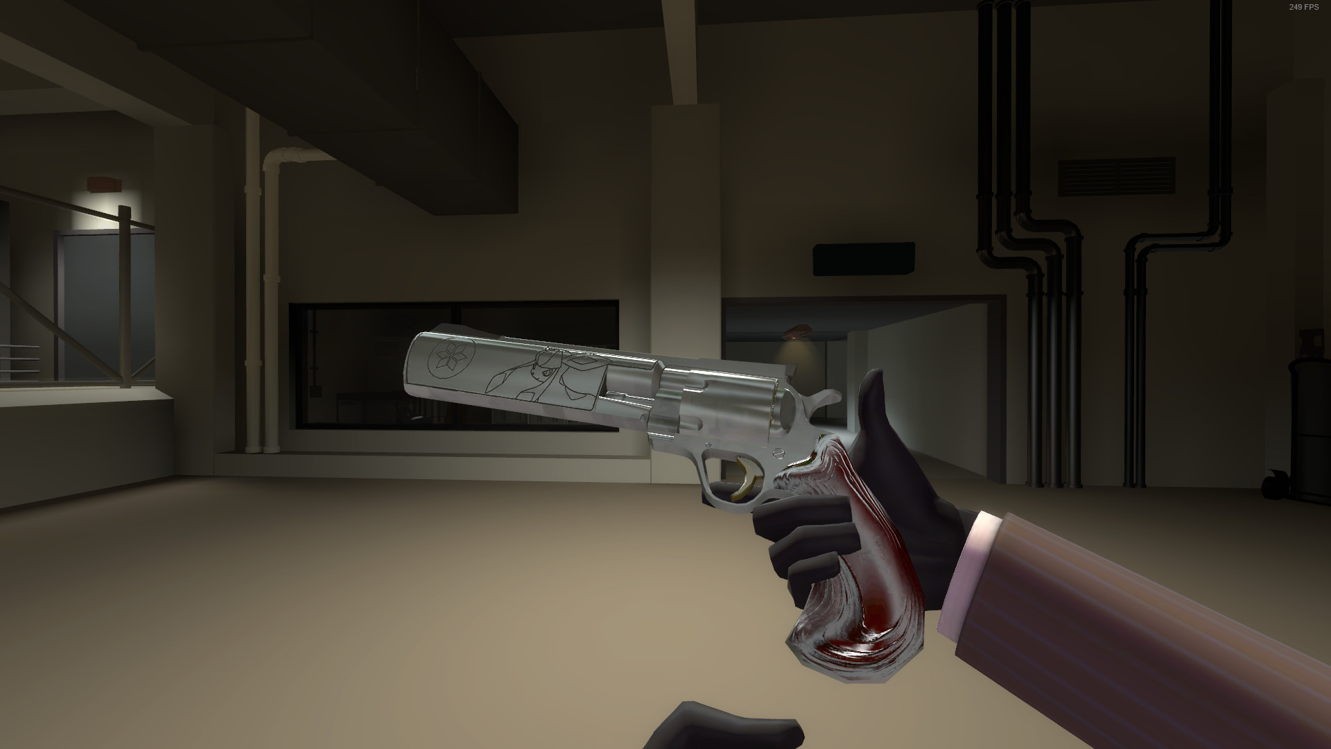 Glaceon Engraved Ambassador Mod for Team Fortress 2 | TF2 Mods