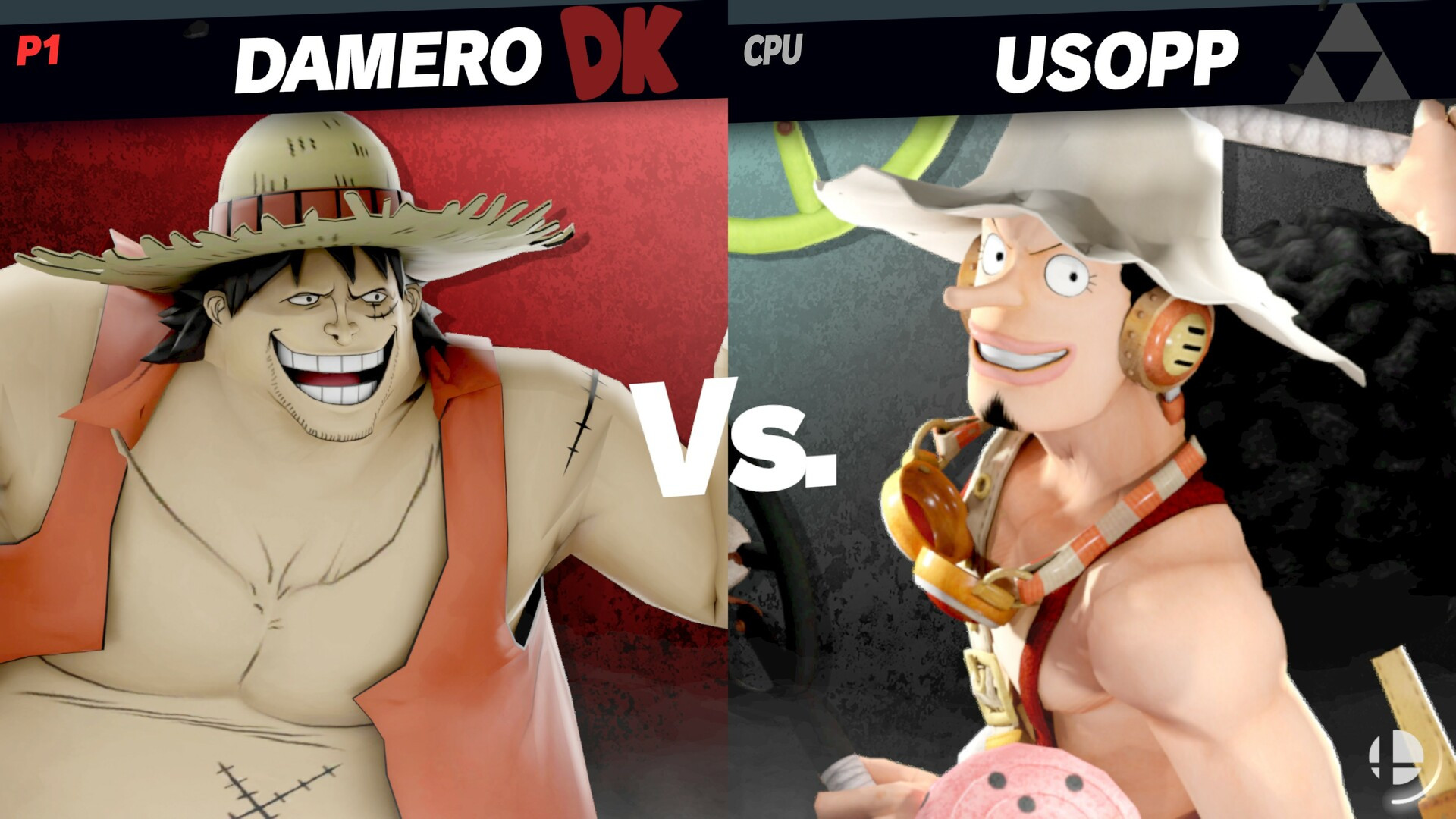 Fake Luffy over King K Rool! Mod for Super Smash Bros. Ultimate | SSBU Mods