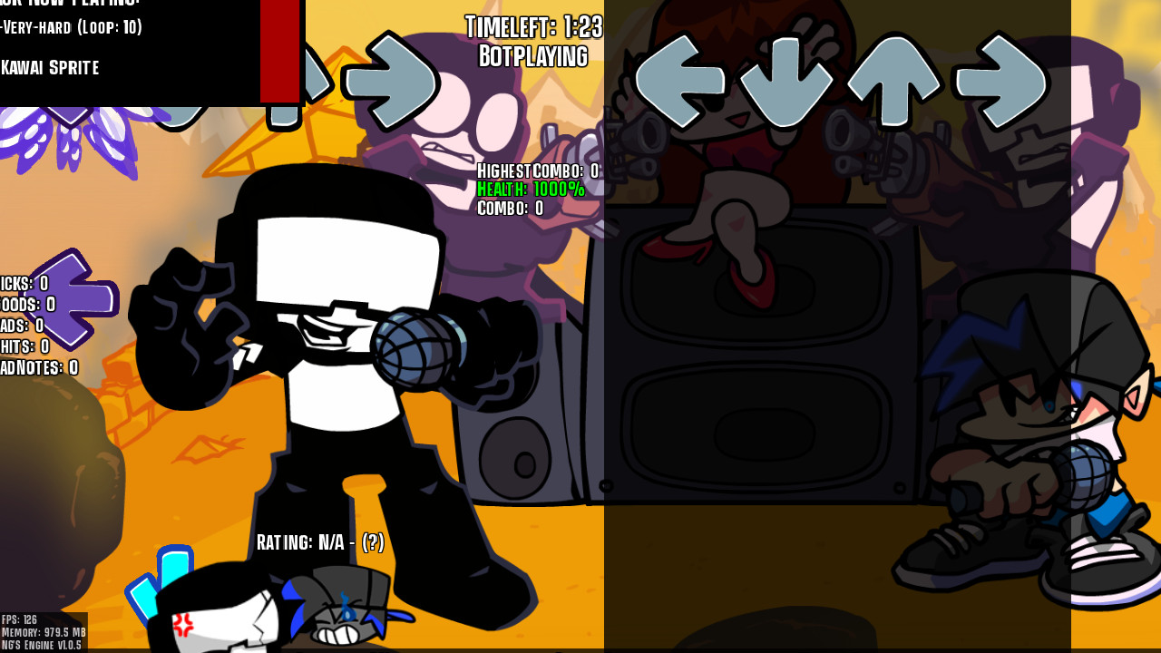 Ngs Engine Mod for Friday Night Funkin' | FNF Mods