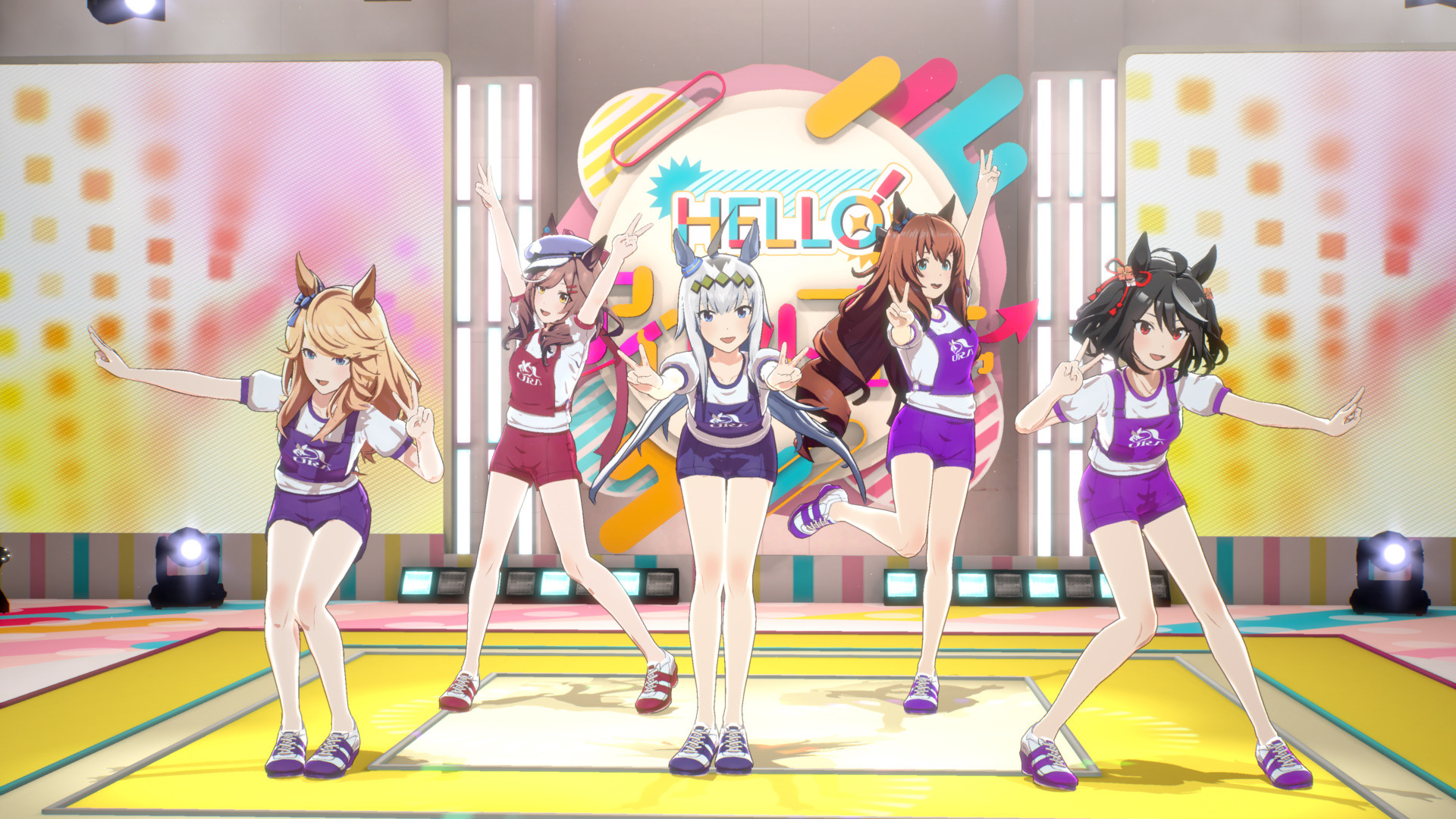 Uma Musume Gym Suit Over Rock'n'Angel Mod for THE IDOLM@STER STARLIT ...