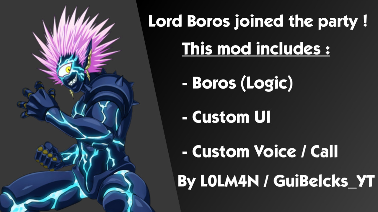 Lord Boros Mod for Super Smash Bros. Ultimate | SSBU Mods