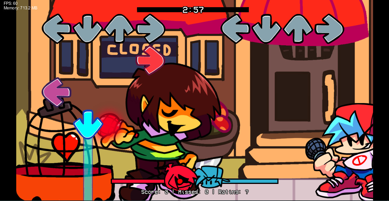 FNF VS KRIS Mod for Friday Night Funkin' | FNF Mods