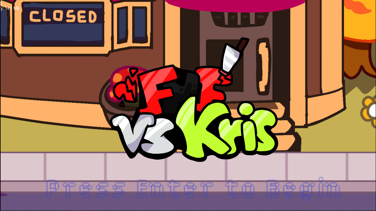 FNF VS KRIS Mod for Friday Night Funkin' | FNF Mods