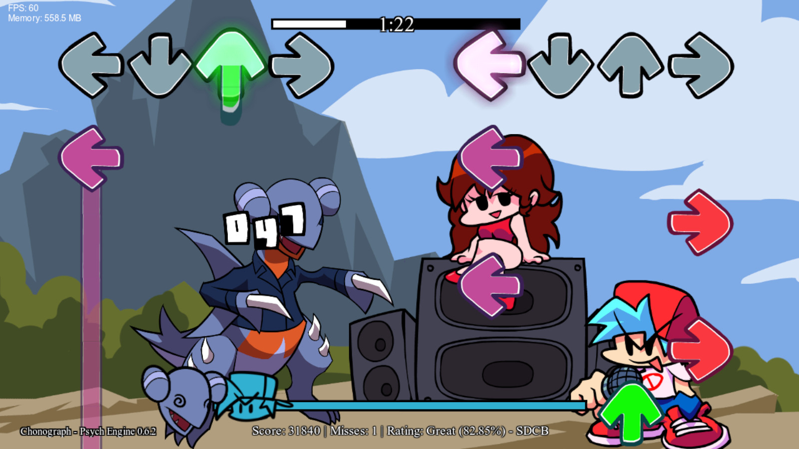 FNF Vs Gian Mod for Friday Night Funkin' | FNF Mods