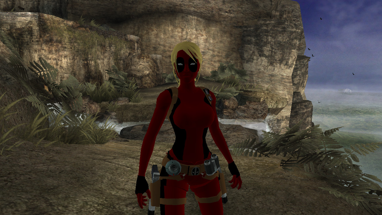 Lady Deadpool Mod for Tomb Raider: Legend | TR:L Mods