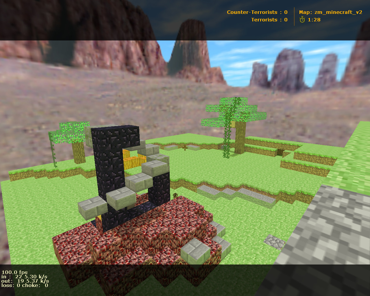 zm_minecraft_v2 Mod for Counter-Strike 1.6 | CS1.6 Mods