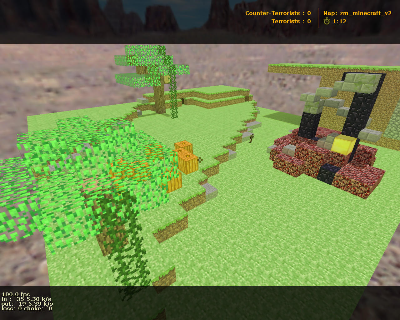 zm_minecraft_v2 Mod for Counter-Strike 1.6 | CS1.6 Mods