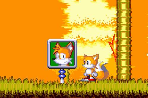 Sonic Blast Goalposts In Sonic 3 Style Mod for Sonic 3 A.I.R. | S3AIR Mods