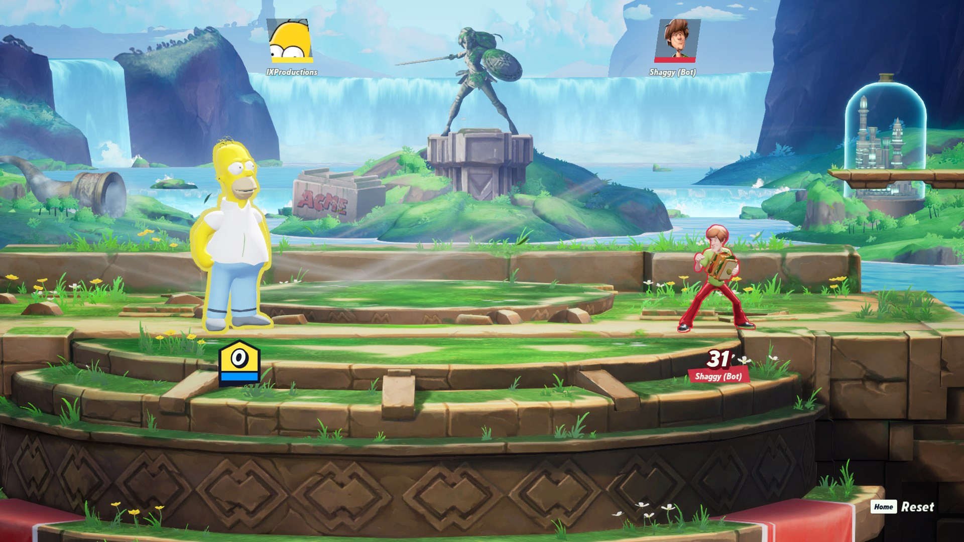 Homer Simpson over Superman Mod for MultiVersus | MVS Mods